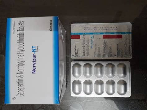Gabapentin Nortriptyline Strength 100 Mg 10 Mg At ₹ 1800 Box In Ambala