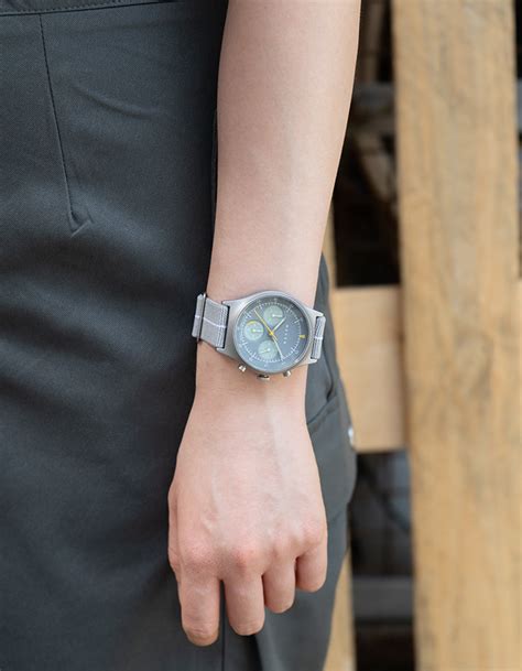 Mus Solar C 04 Cgray P Solar Chronograph Watches Maven Watches