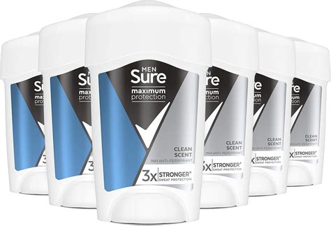 Sure Men Maximum Protection Clean Scent Antiperspirant Deodorant Cream