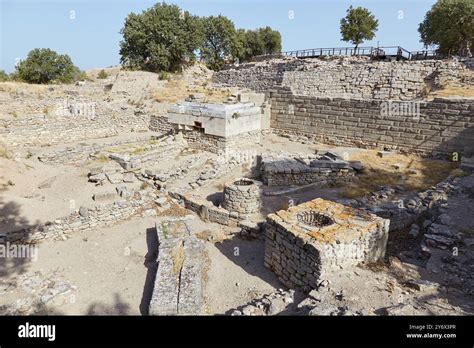 Visiting Troy Today One Can See Remnants Of Buildings Which Date To Its Earliest Prehistoric