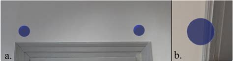 random points selected by snapping to scanned surfaces a and sphere