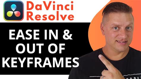 How To Ease In And Out Of Keyframes In Davinci Resolve Davinci Resolve Tutorial 2025 Youtube
