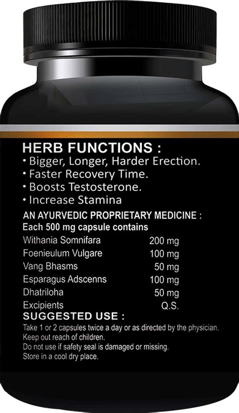 Buy Night Passion Herbal Capsules For Formulation Longer Harder Erection Better Vitality