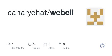 Github Canarychatwebcli