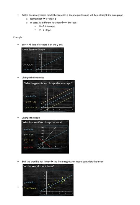 Simple Linear Regression Studocu