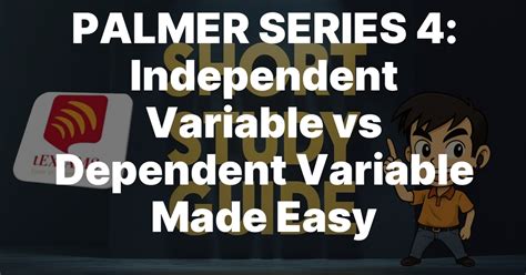 Independent Vs Dependent Variables Explained Clearly
