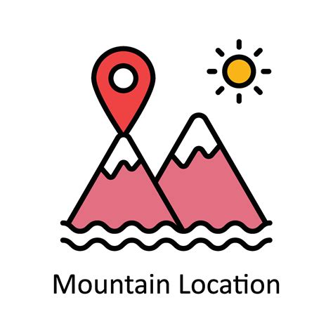 Mountain Map Icon