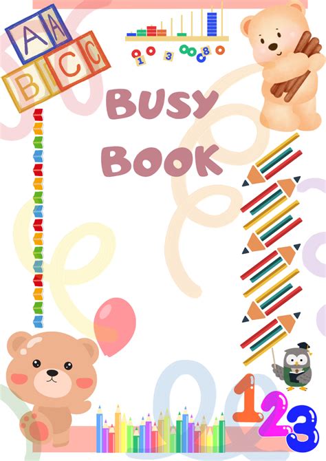 Busy Book Cover