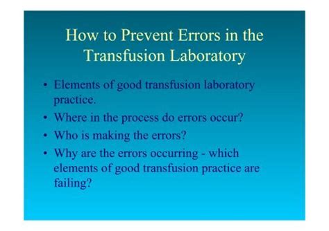 How To Prevent Errors In