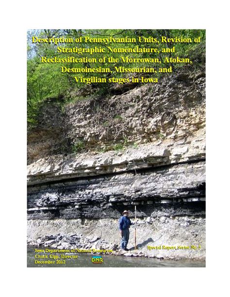 Upper Carboniferous System Pennsylvanian Subsystem Subdivision