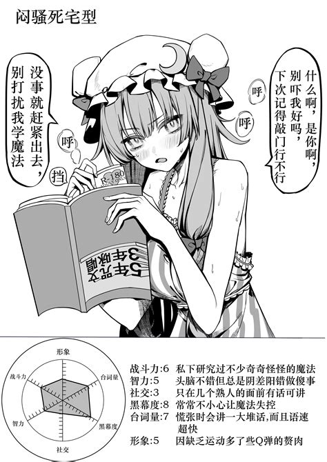 Yangsan 2991076090 Patchouli Knowledge Touhou Absurdres Chinese