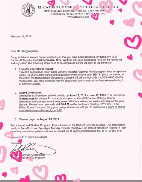 วันนี้ได้รับใบตอบรับเข้าศึกษาต่อระ Global Joint Thailand