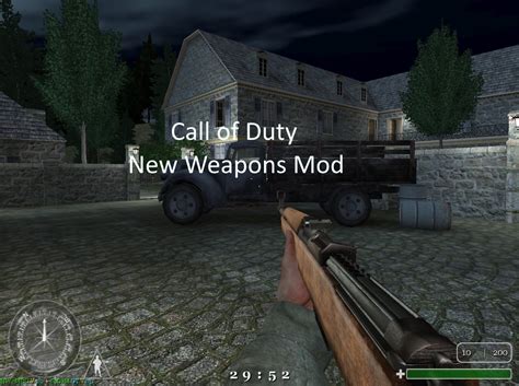 TEST RELEASE COD1 New Weapons Mod V0 1 MP NEW File ModDB