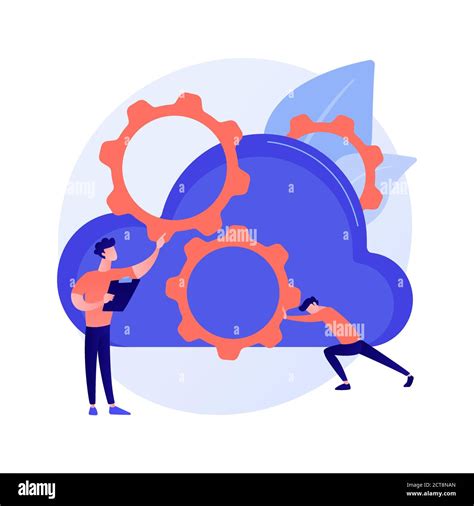 Cloud Engineering Abstract Concept Vector Illustration Stock Vector Image Art Alamy