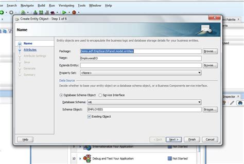 Search Query Panel In Adf