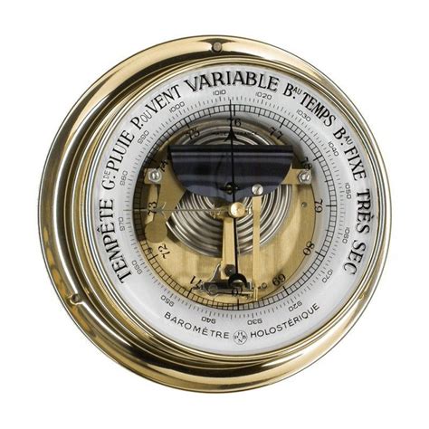 Skeleton Needle Barometer Series 17 Naudet Sur