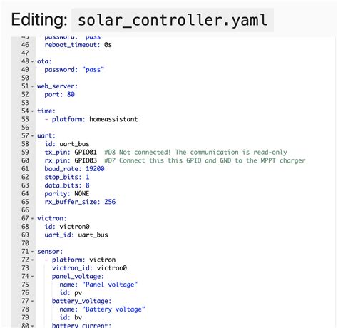 victron mppt 100 50 · issue 26 · kindr007 victronmppt esphome · github