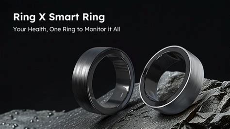 Ring X1st Smart Ring With Blood Pressure Monitor