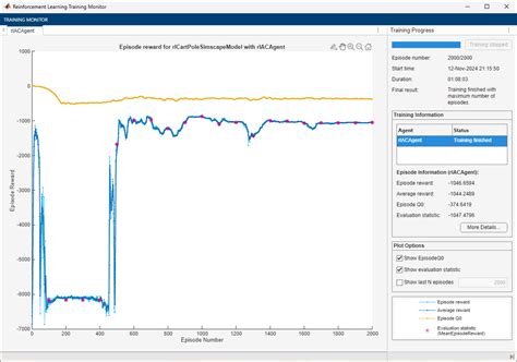 Compare Agents On The Discrete Simscape Cart Pole Swing Up Environment