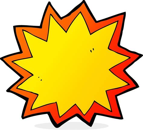 Doodle Cartoon Explosion 12912586 Vector Art At Vecteezy