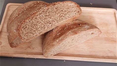 Рецепт домашнего хлеба из цельнозерновой муки в гриле Ninja301 Recipe