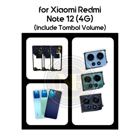 Jual Backdoor Bezel Xiaomi Redmi Note G Housing Casing Redmi Note G Shopee Indonesia