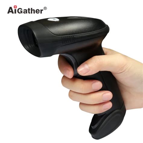 auto detection corded 2d qr code reader barcode scanner with stand