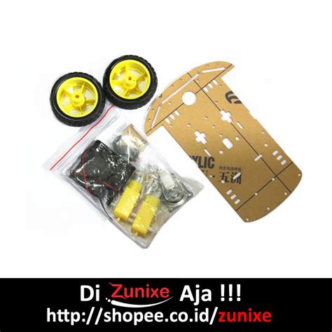 Jual Smart Robot Car Chassis Kit Speed Encoder Battery Box 2wd For Arduino Shopee Indonesia