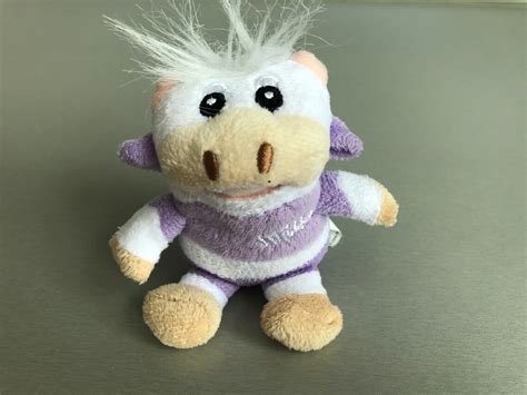 Milka Cow Toy Swiss Purple And White Cow Milka Chocolate Etsy