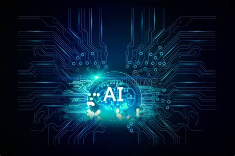 Human Create Ai Brain Intelligent Ai Technology Digital Graphic Design