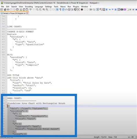make a custom visual for power bi using deneb master data skills ai