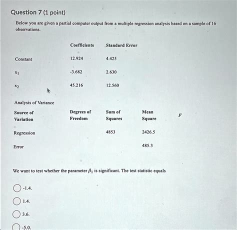 solved question 7 1 point below you are given a partial computer