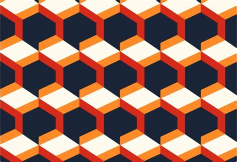 premium vector abstract hexagonal pattern stock illustrations