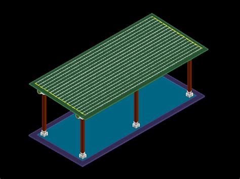 Pérgolas 3d En Autocad Descargar Cad Gratis 10979 Kb Bibliocad