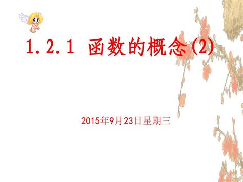 数学：121《函数的概念》课件2新人教a版必修1word文档在线阅读与下载无忧文档