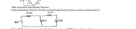 state and explain superposition theoreming superposition theorem fin