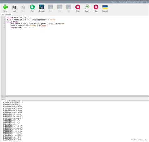 树莓派读取16位adc采集模块ads1115python树莓派 Ads1115 Csdn博客