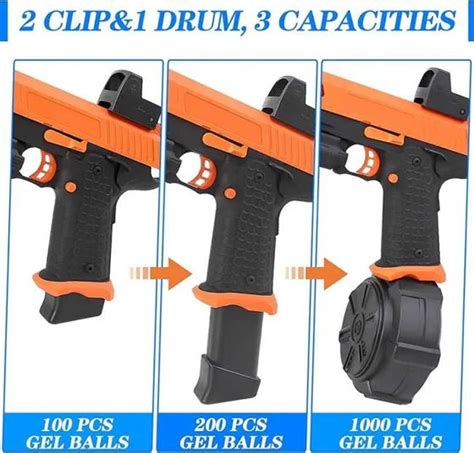 Gel Toy Nation X5 Pistol Gel Blaster Gel Toy Nation