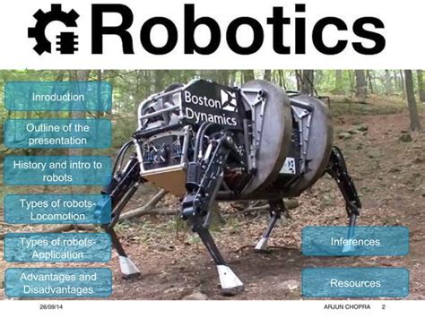 robotics ppt robotics technology and computing