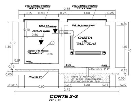 Detail Of Pipeline Drawing Download Now Cadbull