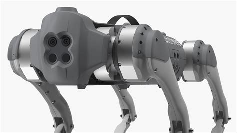 Robot Unitree Go1 Silver Rigged For Cinema 4d 3d Model Turbosquid 2193917