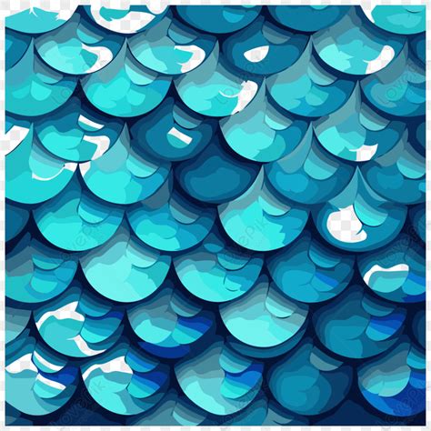 물고기 비늘 상표 클립 아트 만화 Png 일러스트 무료 다운로드 Lovepik