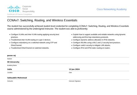 Pavan Raj On Linkedin Cisconetworkingacademy