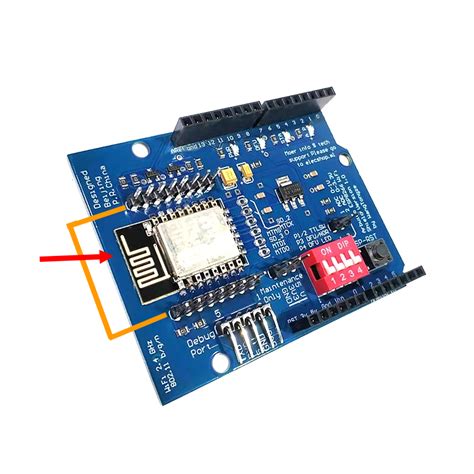 Esp8266 Esp 12e Uart Wireless Wifi Shield Ttl Converter Uncomplicated 5 Steps Instructables