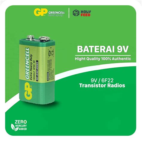 Jual Gp Batteries Baterai Kotak V Baterai V Battery Volt Baterai F Battery Gp