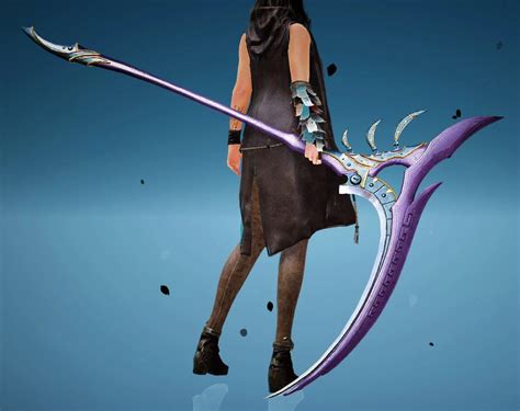 Bdo Fashion Sorceress Lunar Halo Scythe Black Desert Online