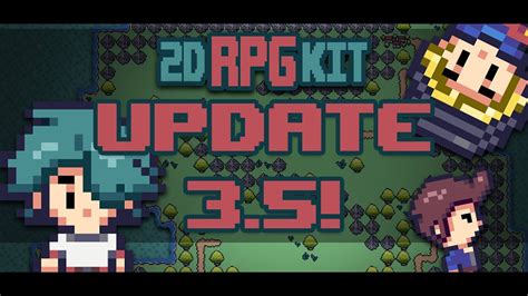 2d rpg kit update 3 5 overview and tutorial youtube