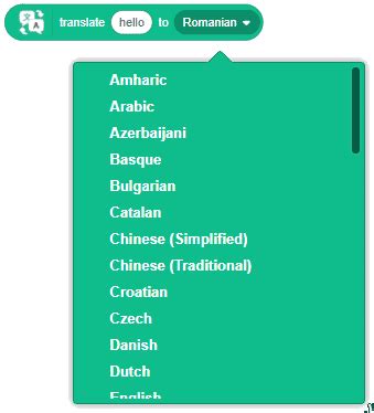 Translate Blocks Python Functions Projects PictoBlox Extension