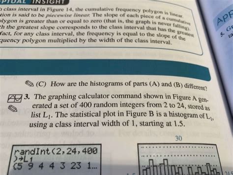 B Construct A Frequency Table And Histogram For The