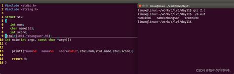 【结构体和结构体数组】信息采用结构体结构体数组 Csdn博客